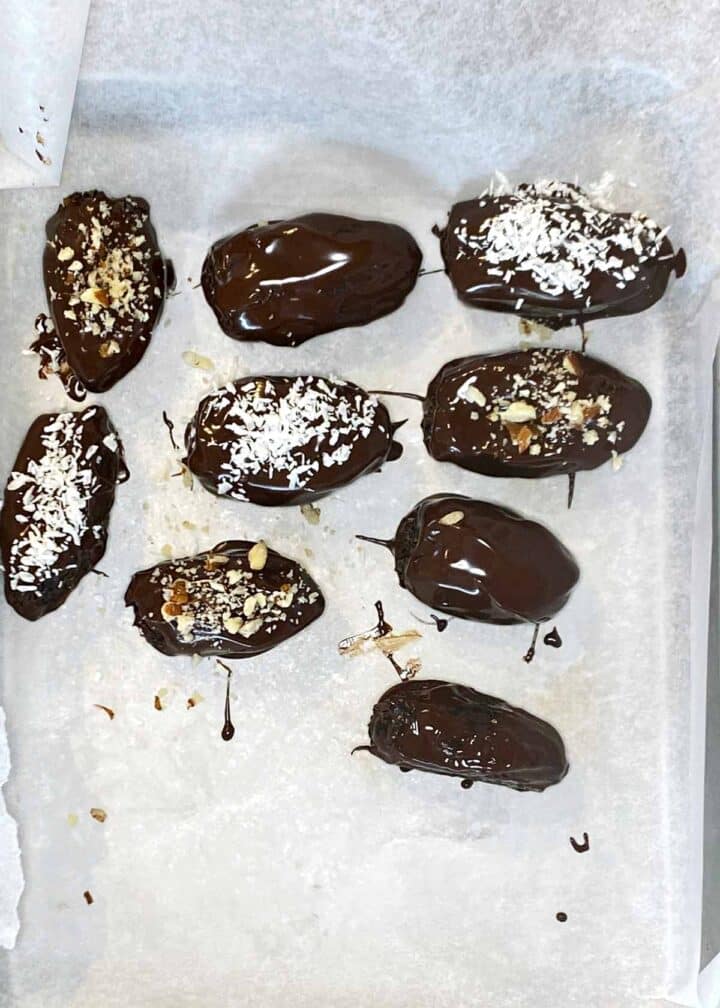 Chocolate Covered Dates - Low Sugar Kitchen